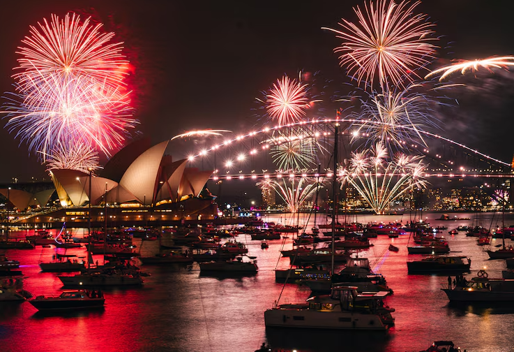 Bondi victims remembered during Sydney New Year celebrations - on LiSTNR